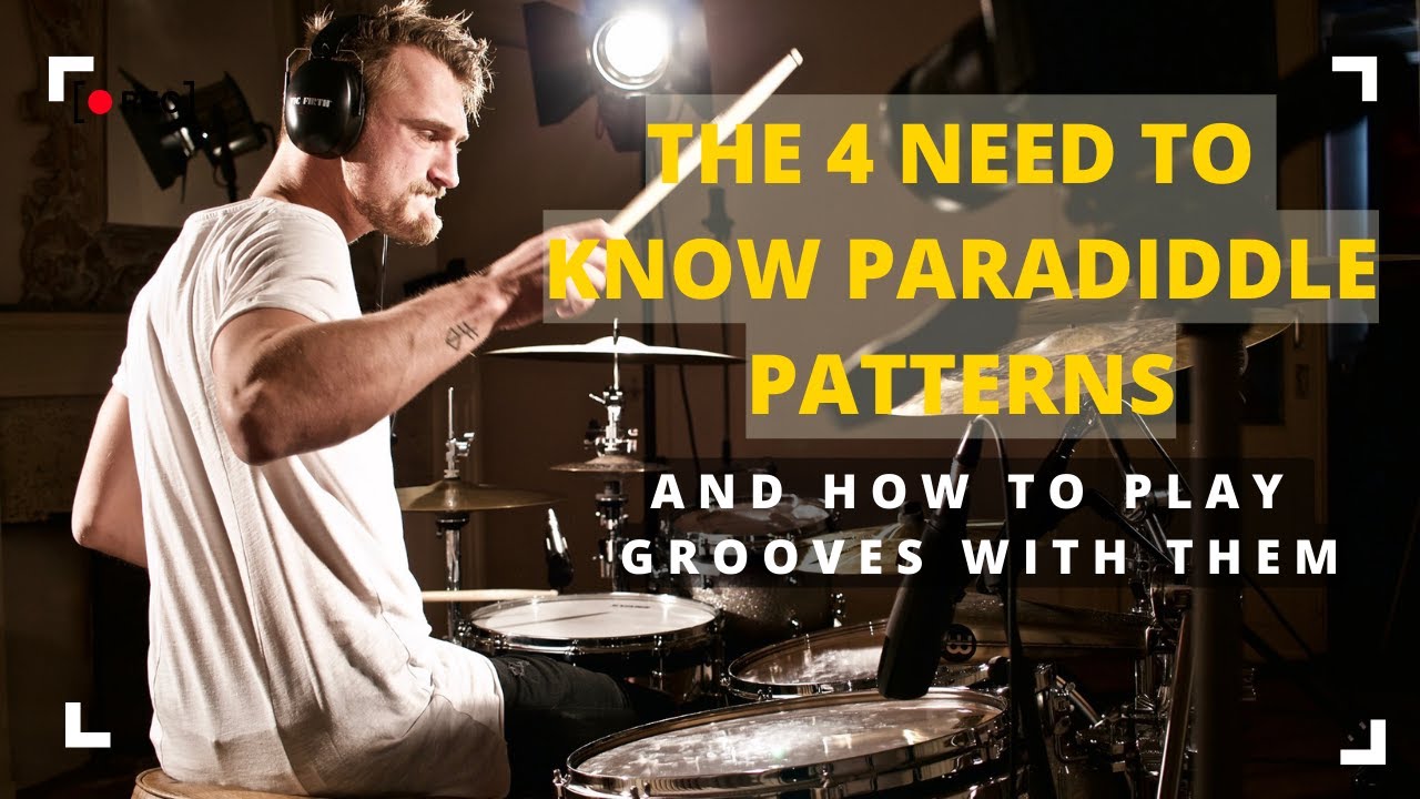 Developing your paradiddles: The 4 Paradiddles - YouTube