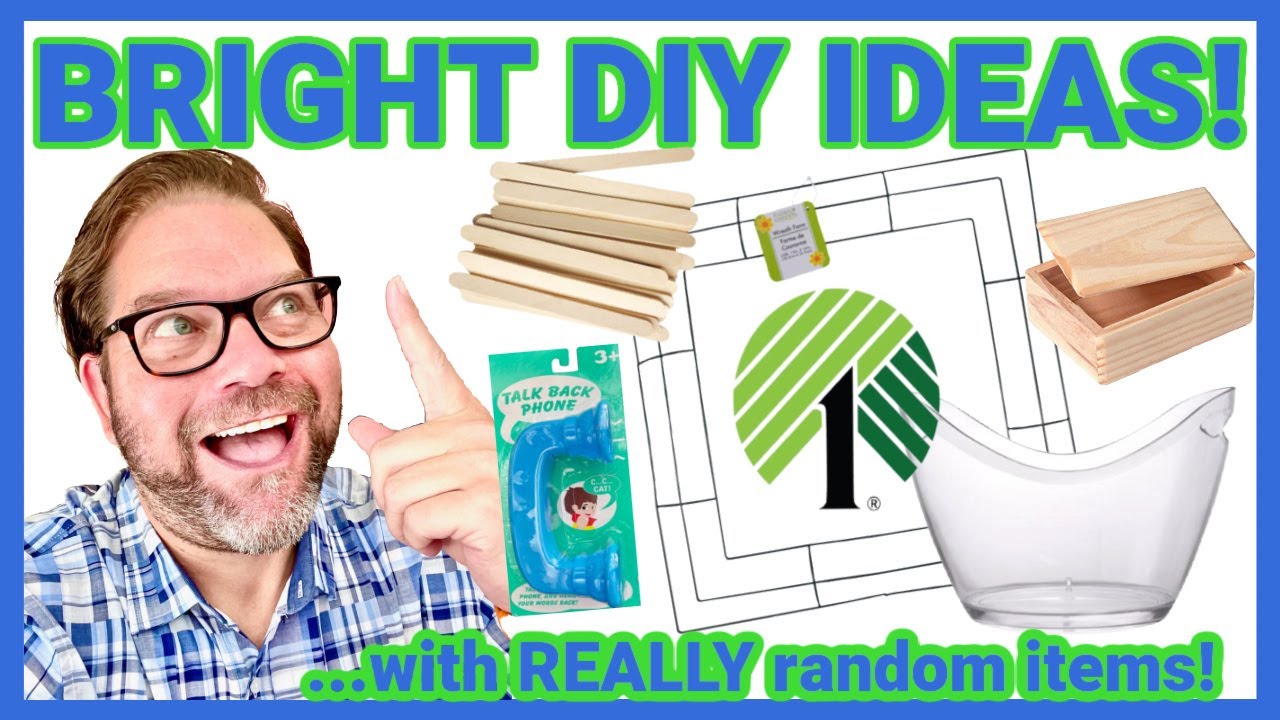 EXCITING! Bright DIY Ideas with Random Dollar Tree Items! Dollar Tree ...