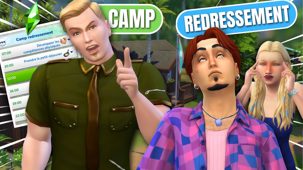 Un CAMP de REDRESSEMENT pour ADOS DIFFICILES avec le PACK À l'aventure ...