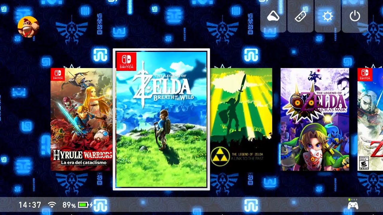 Tema Animado Nintendo Switch: Sheikah Legacy, The Legend of Zelda Tears ...