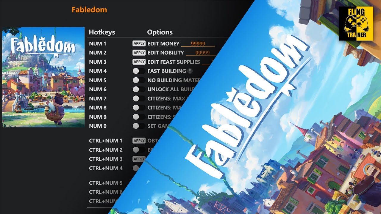 Fabledom Trainer - FLiNG | FLiNGTRAiNER - YouTube