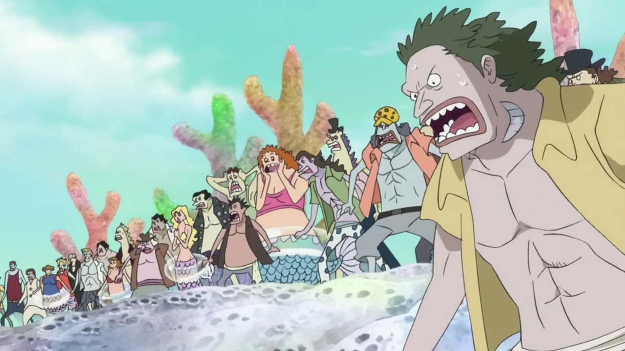 One Piece Luffy vs 100000 Fishmen HD - YouTube