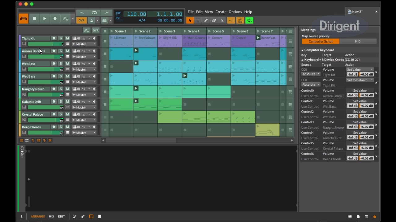 BITWIG STUDIO Mappig Browser Panelの使い方 - YouTube