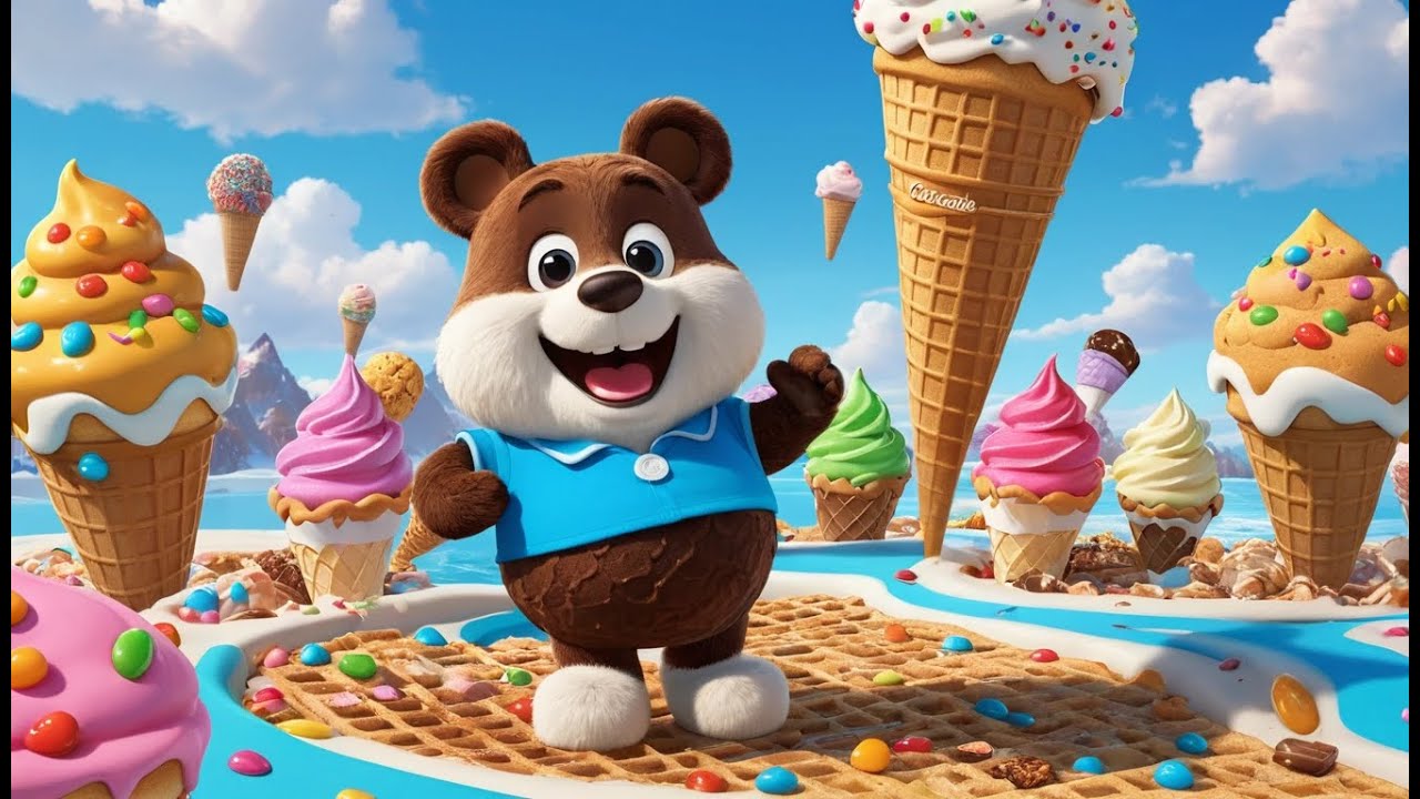 The Ice Cream Bridge Melts Away | Sweet Summer Song for Kids | Melting ...
