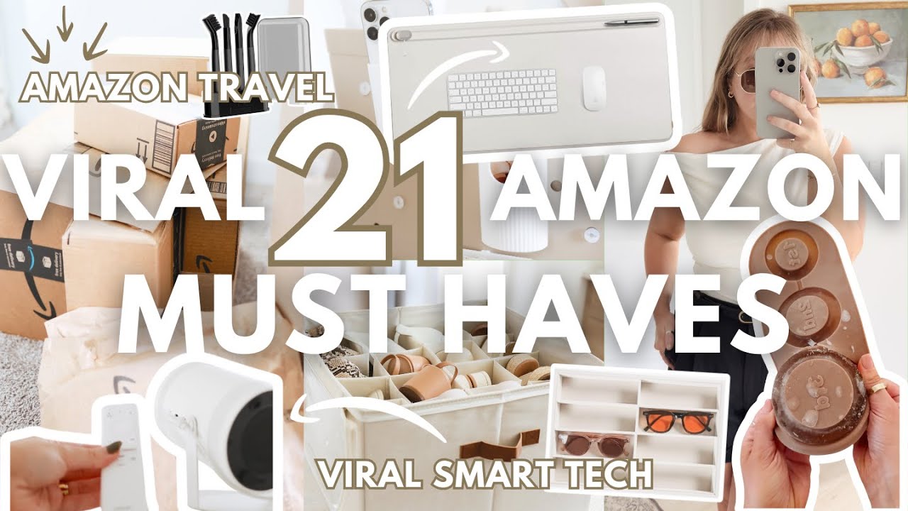 21 *VIRAL* AMAZON FINDS: amazon office accessories + amazon travel must ...