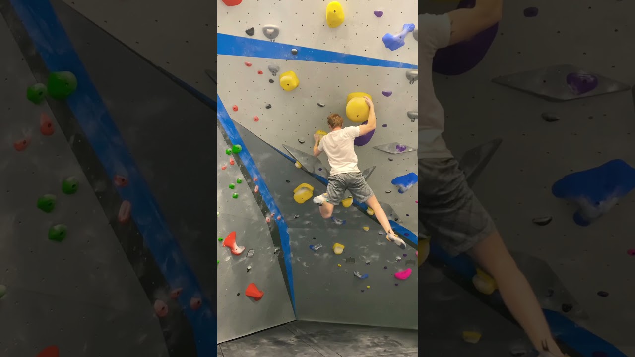 Awesome V7 Cave Boulder Problem Fail! - YouTube