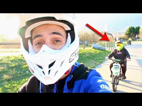 JE FAIS DE LA MOTO CROSS AVEC LIA ... UNE VRAIE GALÉRIENNE