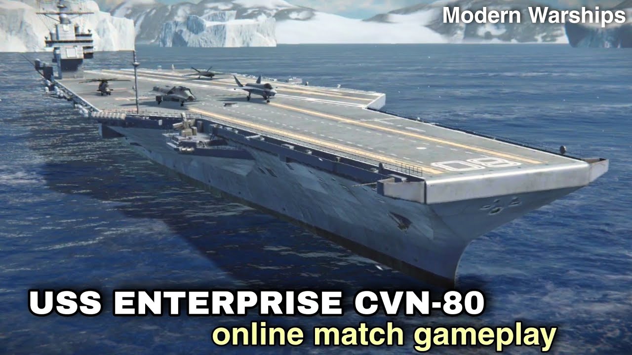 Modern Warships: USS ENTERPRISE CVN-80 in action. - YouTube
