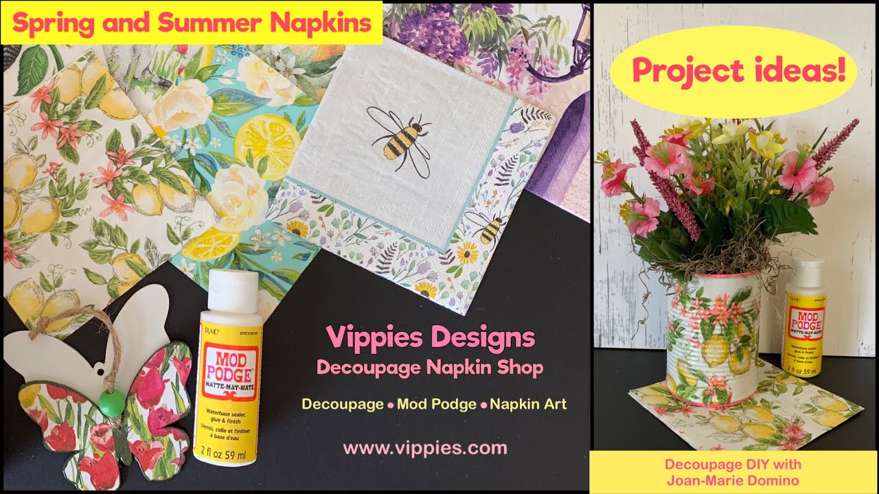 JUST IN TRENDY NEW NAPKIN DESIGNS For SPRING SUMMER DECOUPAGE just-in-trendy-new-napkin-designs-for-spring-summer-decoupage