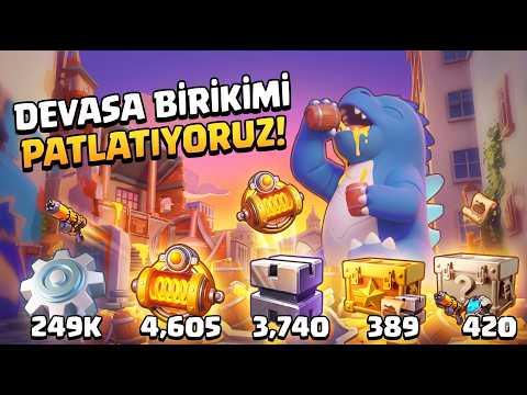 2 AYLIK EFSANE BİRİKİM PATLATMA!! ÇANTADAKİ HERŞEYİ KULLANDIM - Dark War Survival