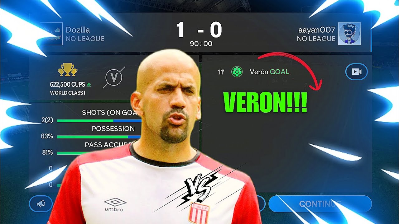 VERÓN DON'T HAVE PATIENCE TO SCORE! | | WORLD CLASS I (H2H Battle ...