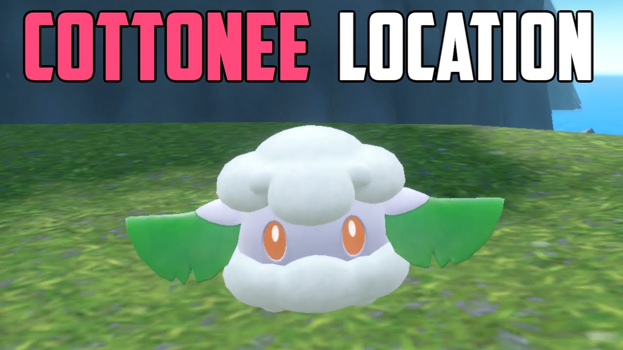 How to Catch Cottonee - Pokémon Scarlet & Violet (DLC) - YouTube