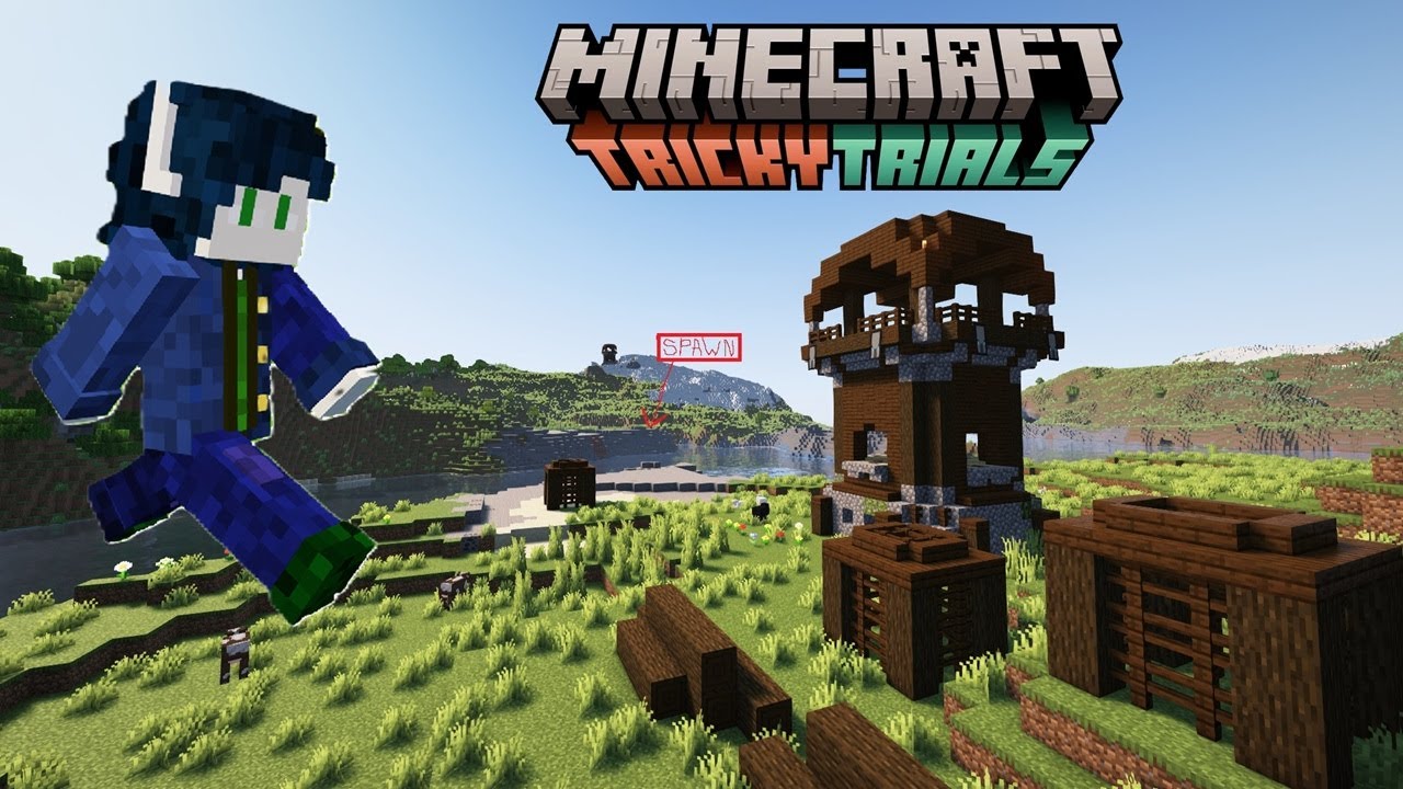 EP1 Minecraft Tricky Trials Let's Play - YouTube