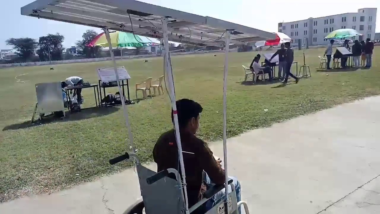 How to Make a Solar Powered Wheelchair | Home Made Electric Wheel Chair ...