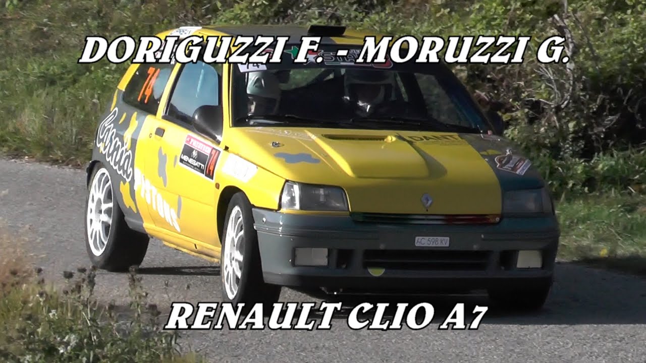 RALLY CITTA' DI SCHIO 2022 | DORIGUZZI FRANCO - MORUZZI GENNY | RENAULT ...