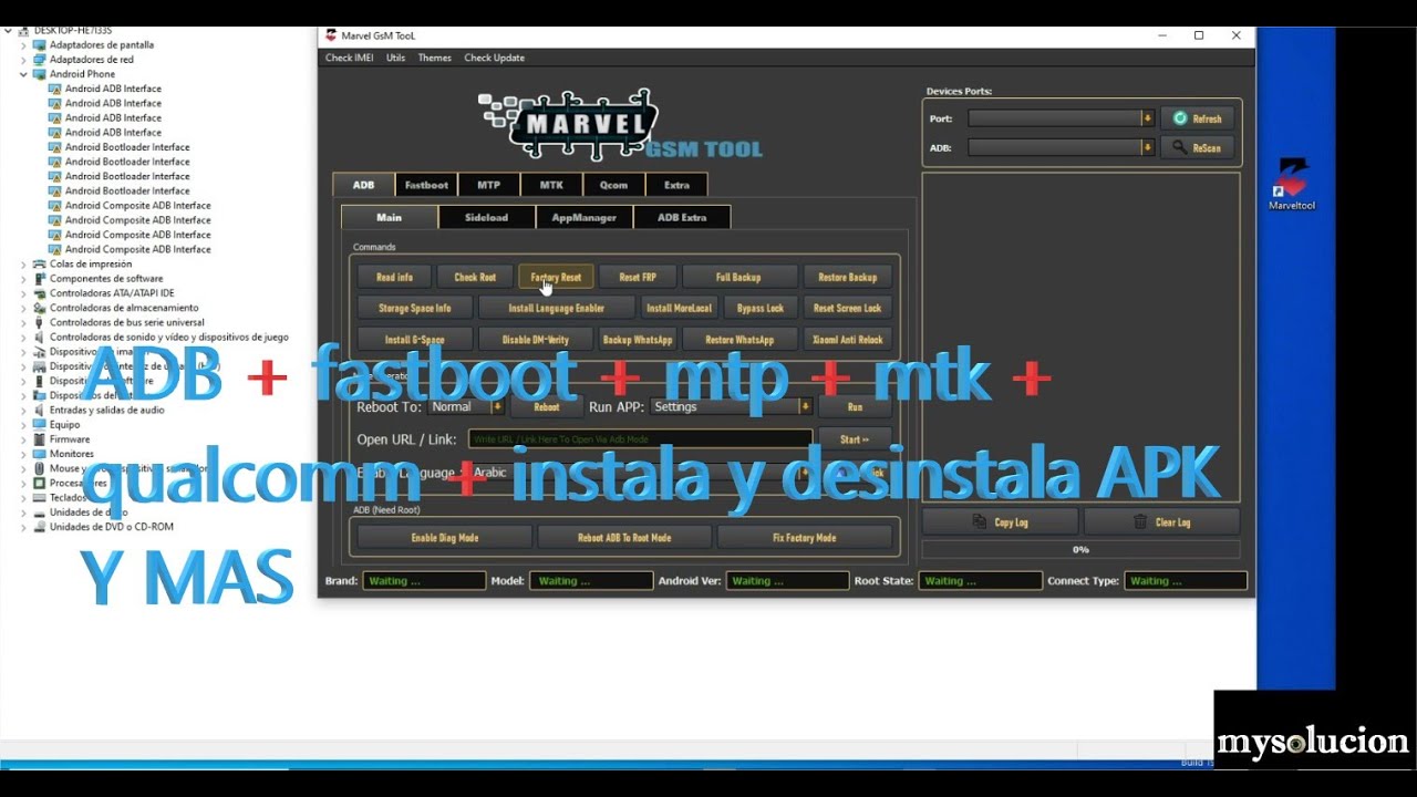 MARVEL GSM TOOL V1 0 instalacion y funciones - YouTube