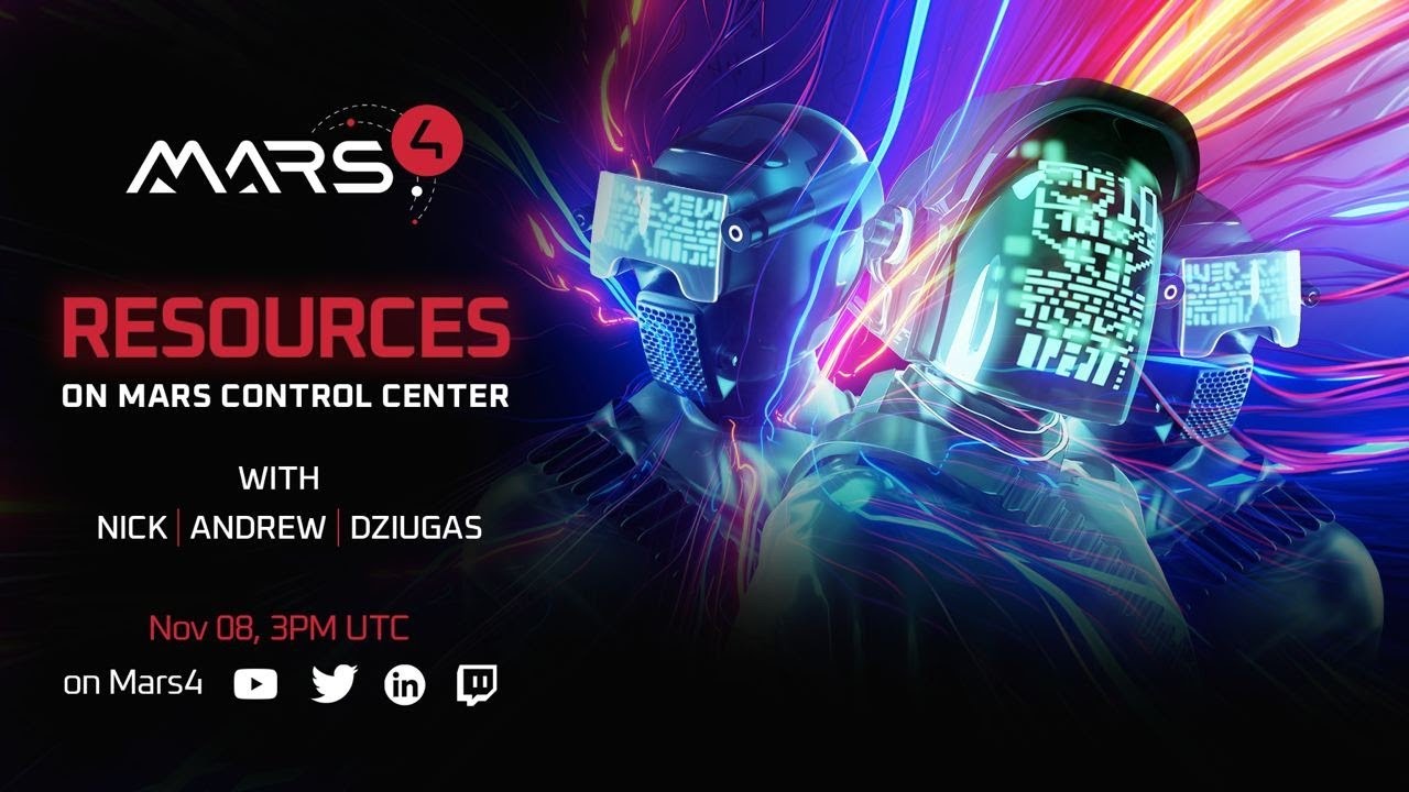 Resources on Mars Control Center | AMA with Mars4 team - YouTube