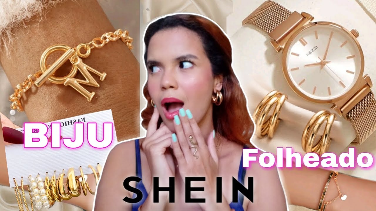 ACESSÓRIOS DA SHEIN| É biju ou folheado? Como escolher as melhores ...