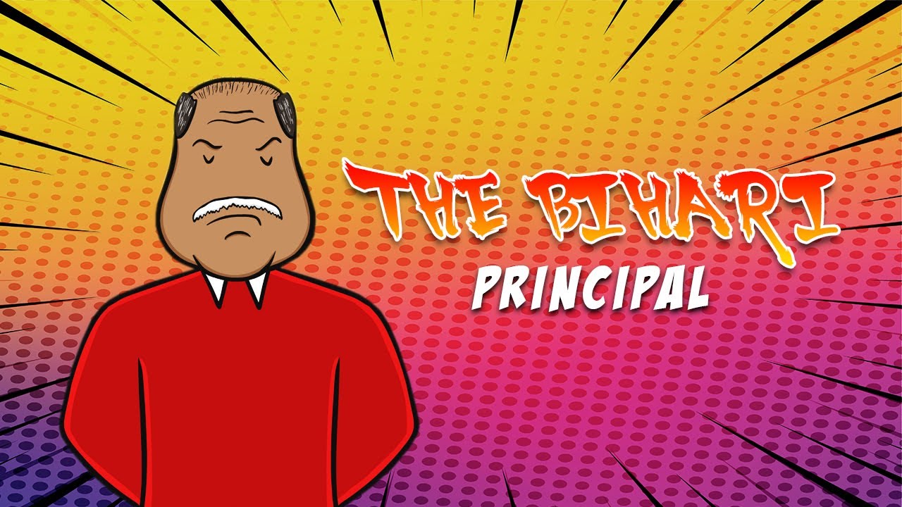 THE BIHARI PRINCIPAL | FUNNY ANIMATION STORY | RG BUCKET LIST - YouTube