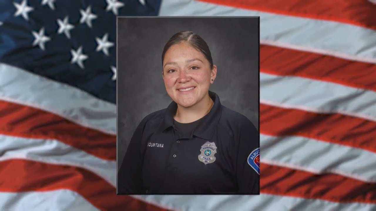 Albuquerque police officer killed in hit and run honored by first ...