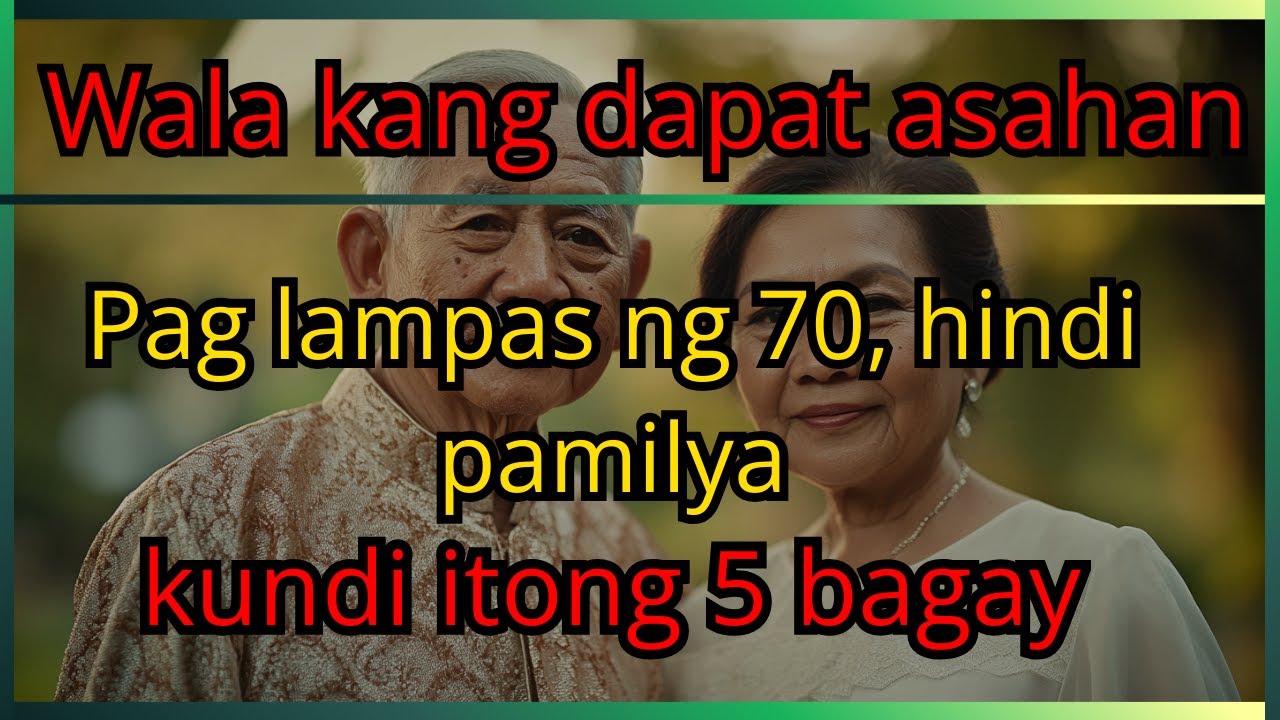 Ito ang 5 Haligi ng Buhay ng Matatanda — Higit sa Anumang Suporta ng ...