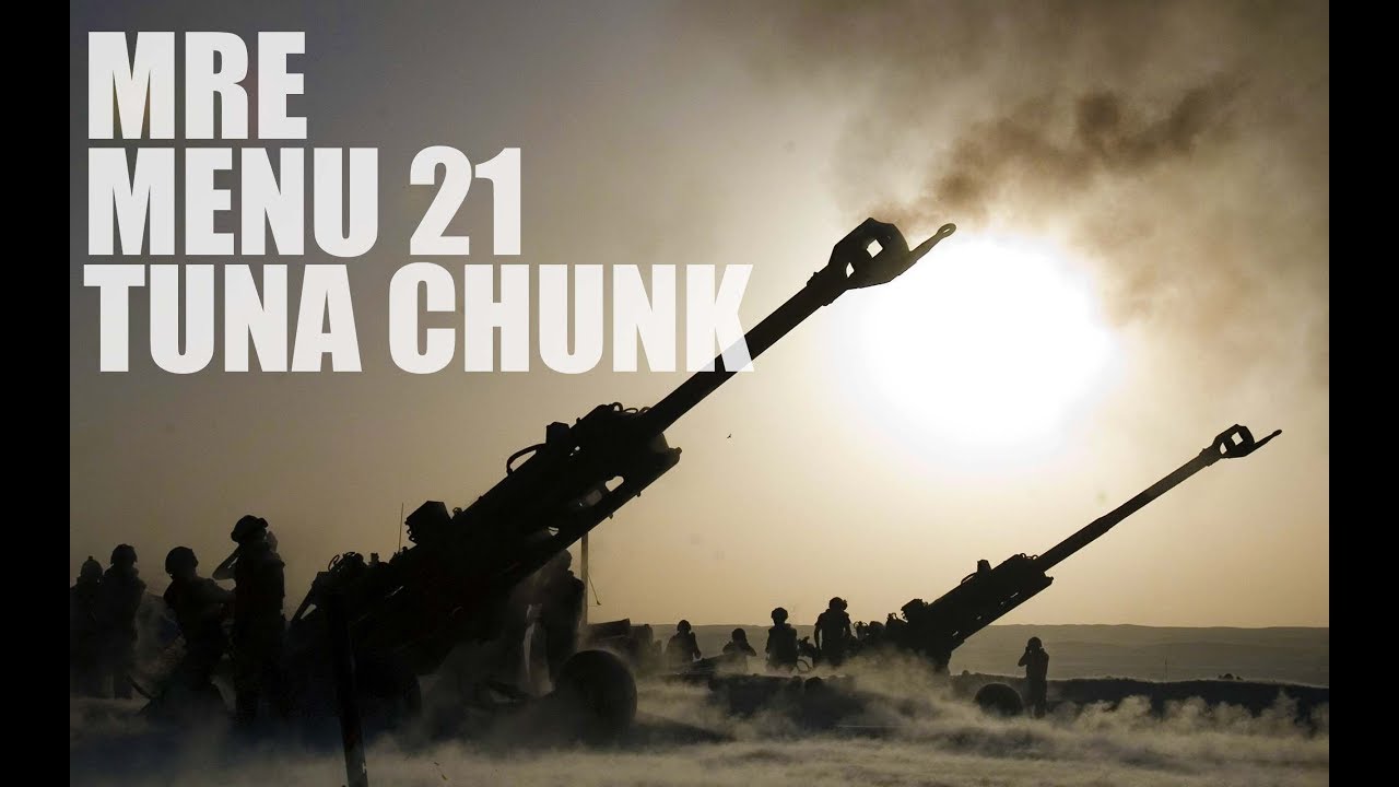 MRE MENU 21 TUNA CHUNK - NEW!!! - YouTube