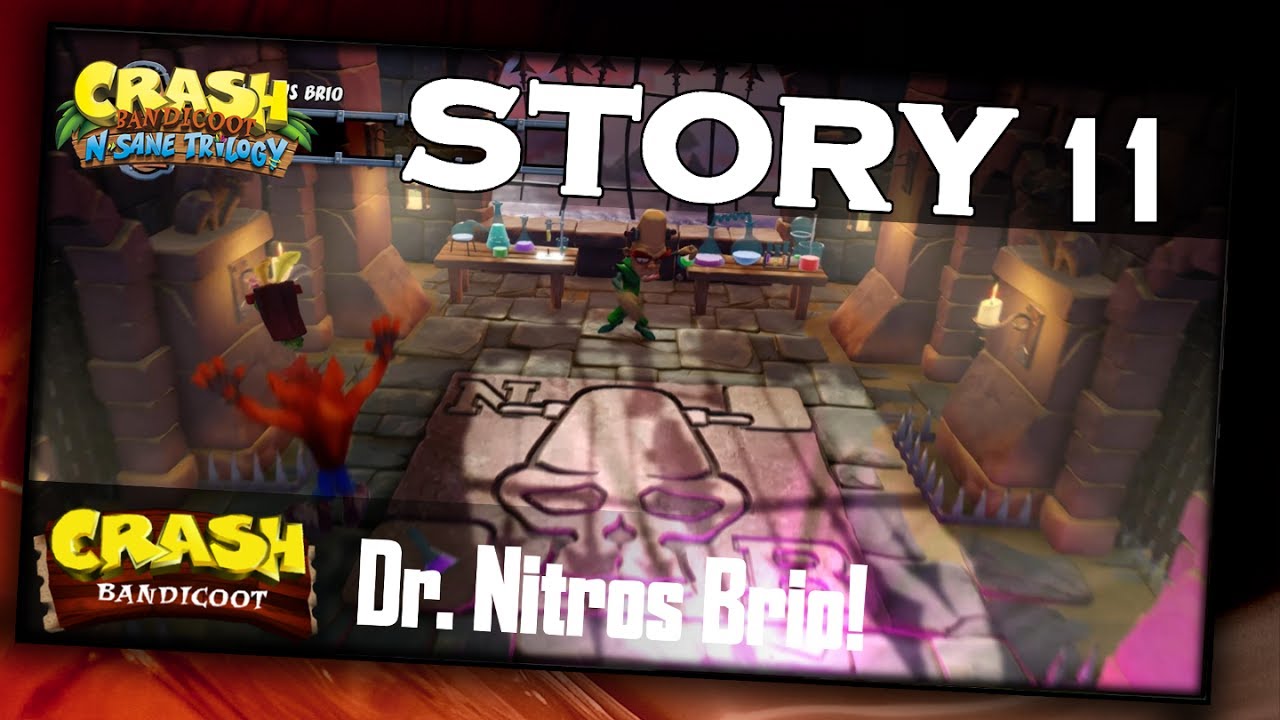 DR. NITROS BRIO! | Crash Bandicoot N.Sane Trilogy(Crash Bandicoot 1 ...