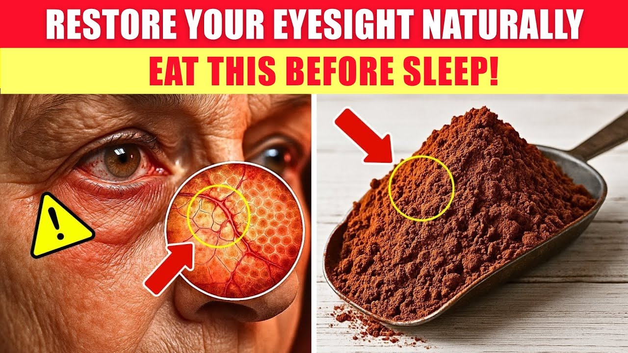 Over 60? Eat THIS Before Sleep To REVERSE Vision Loss Naturally ...