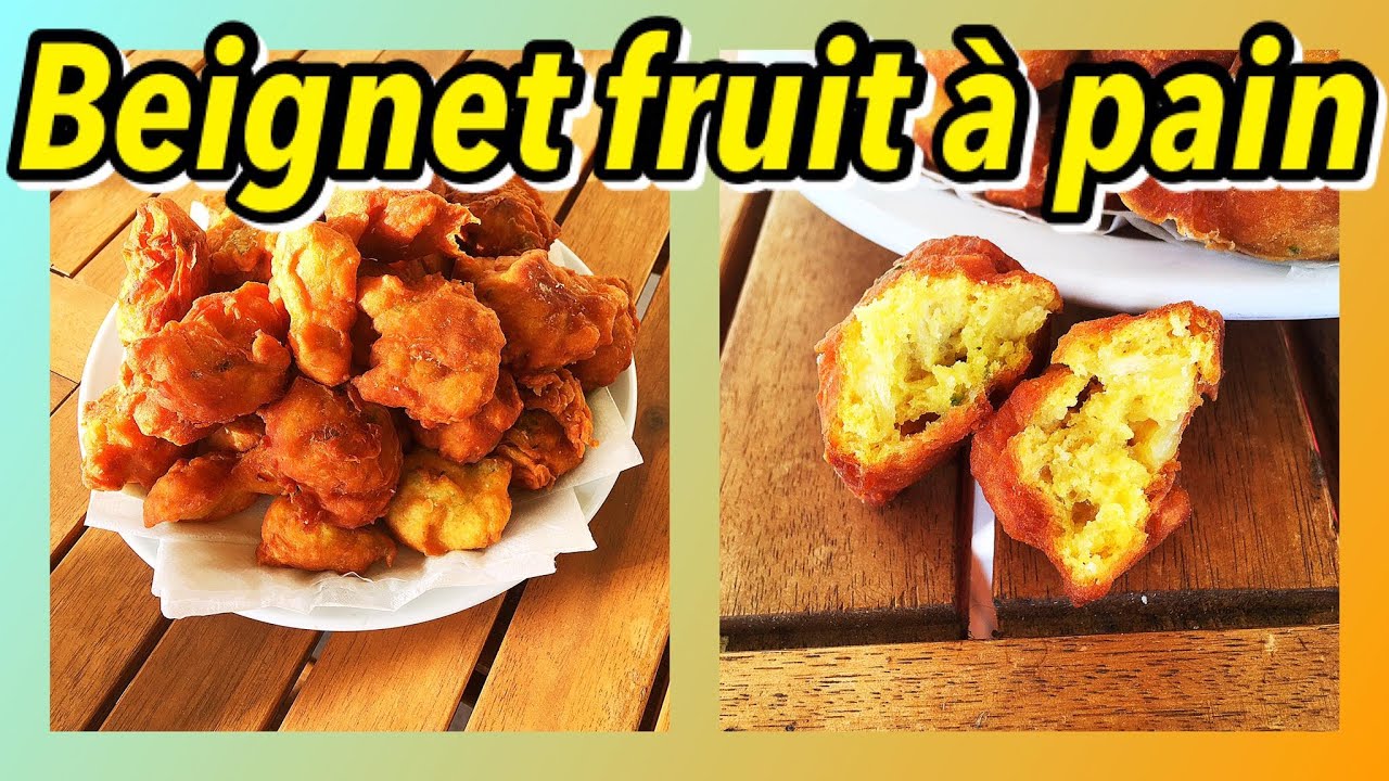BEIGNET DE FRUIT A PAIN | SoyonsKitch - YouTube