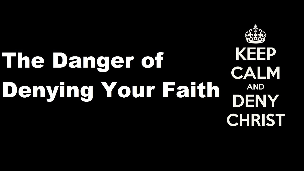 The Danger of Denying Your Faith - Choppin' Wood - YouTube