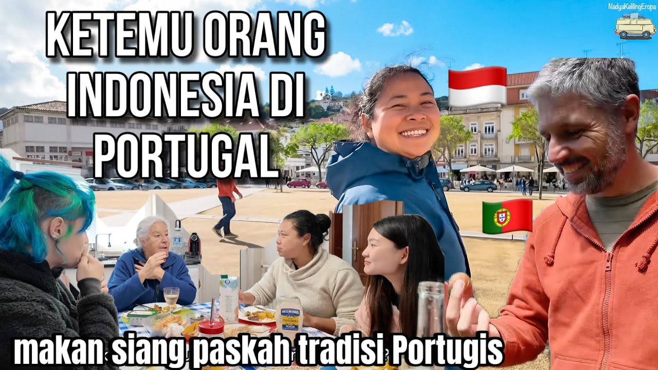 Lihat Tradisi Paskah Portugal🇵🇹 Bareng Orang Indonesia & Keluarganya🇮🇩 ...