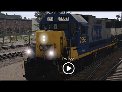 Trainz 2022 CSX 2553 - YouTube