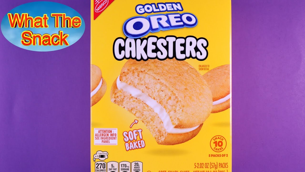 Oreo Golden Cakesters - YouTube
