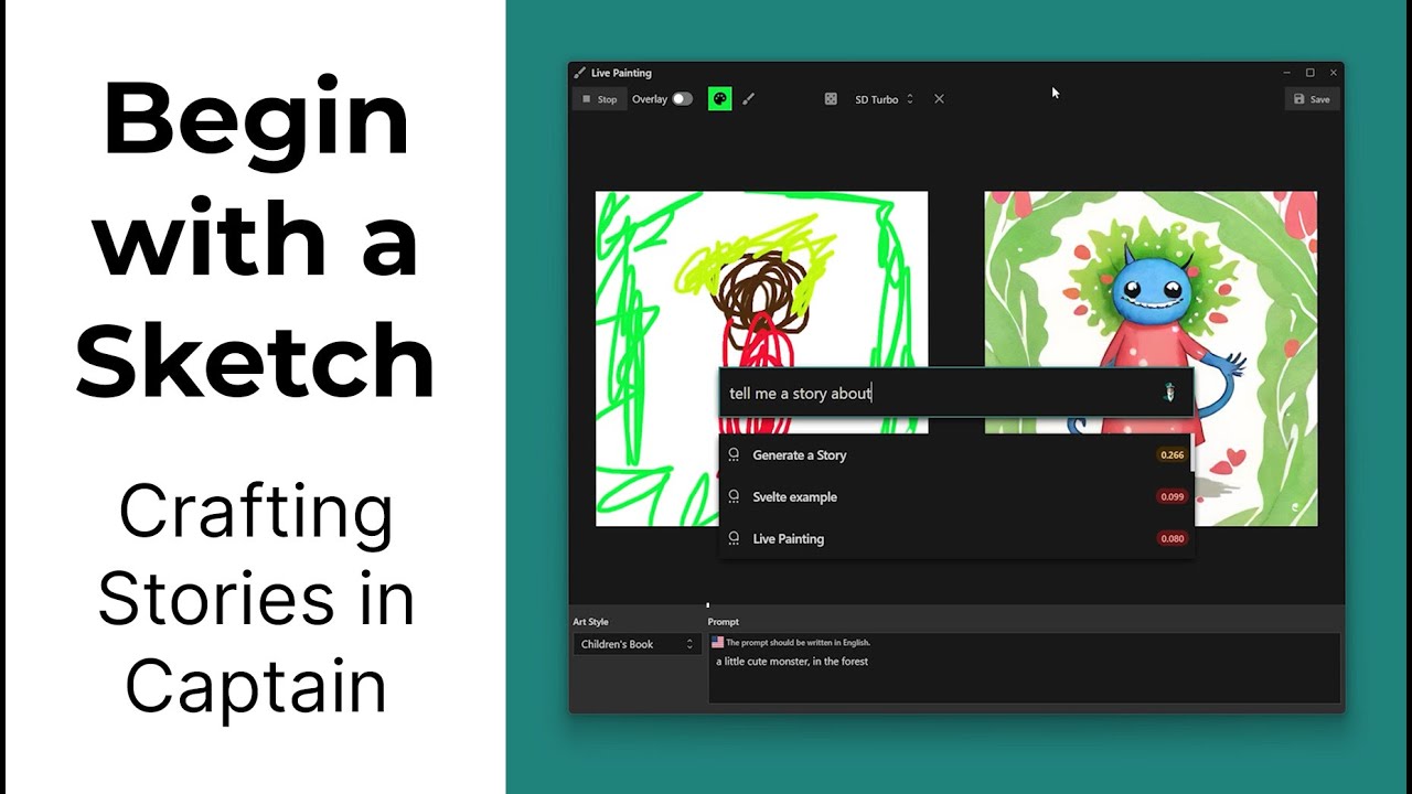 Begin with a Sketch | Crafting Stories in Captain - YouTube