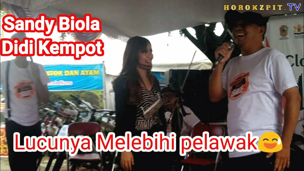 Sandy Ria Ervinna biola nya Didi Kempot Lucunya melebihi pelawak😂😂 ...