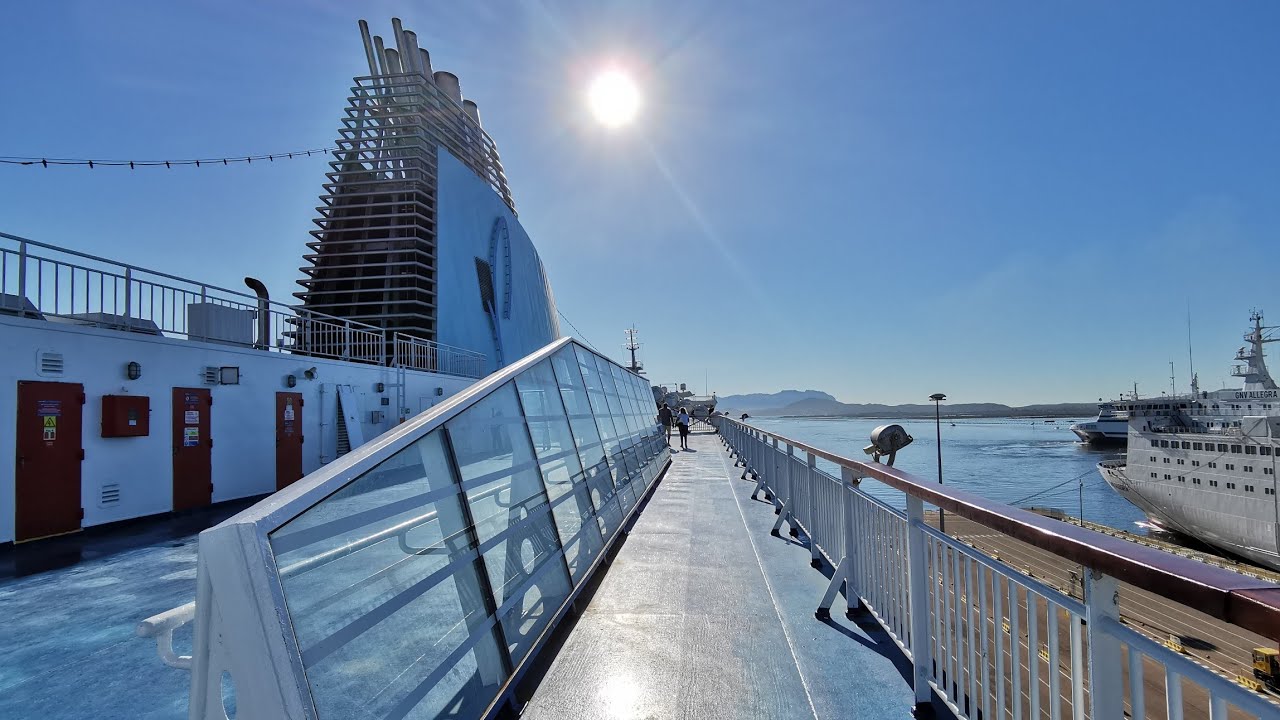 Viaggio su Moby Aki - Olbia/Genova 2020 - YouTube
