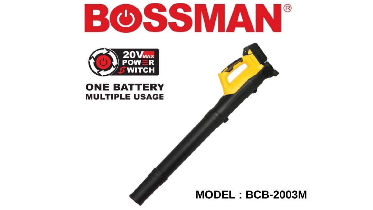 “What’s Inside” Bossman Cordless Blower - BCB20-03M - YouTube
