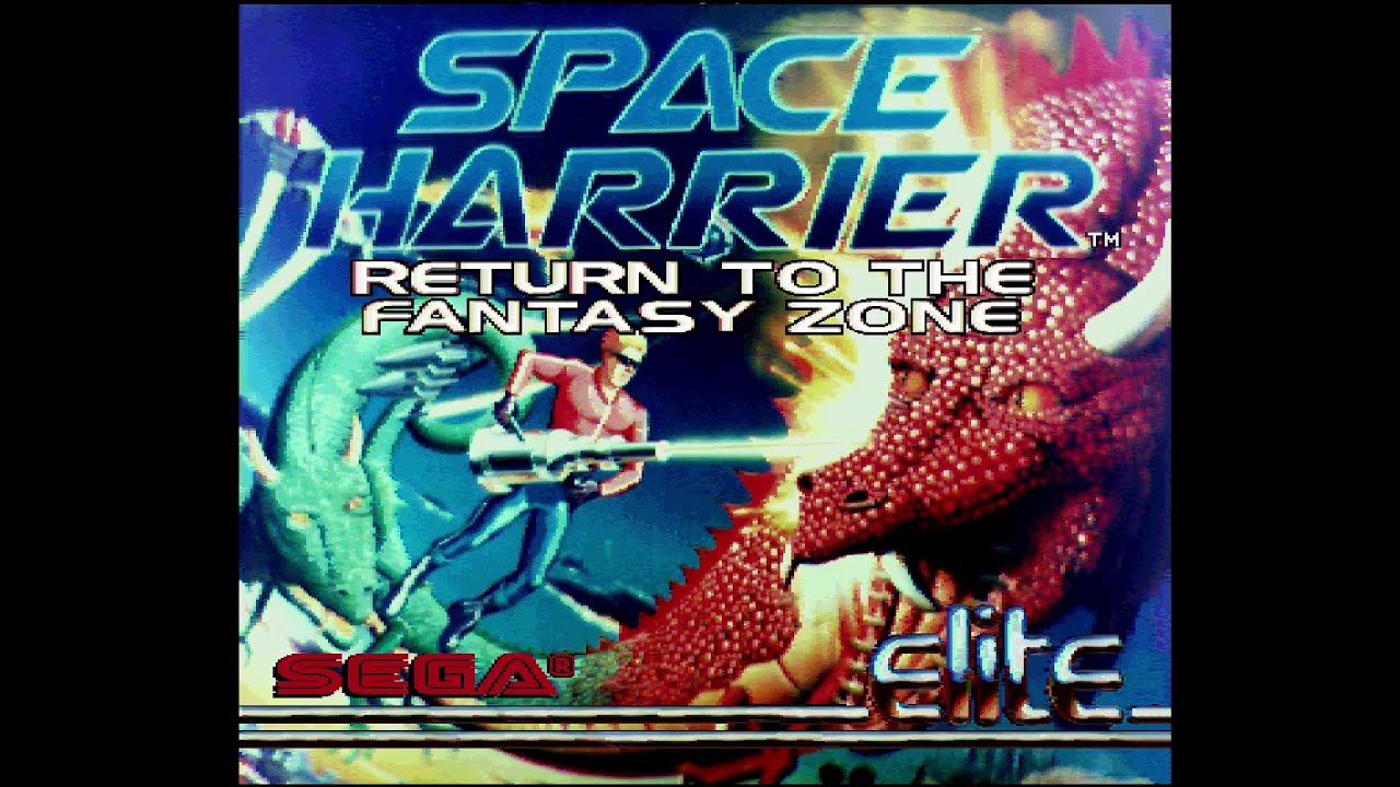 Space Harrier: Return to the Fantasy Zone. [AMiGA A500 - Elite, SEGA ...