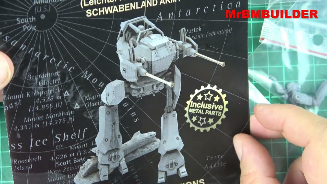 MAIM Front 46 Mantis AUSF A Parts - YouTube