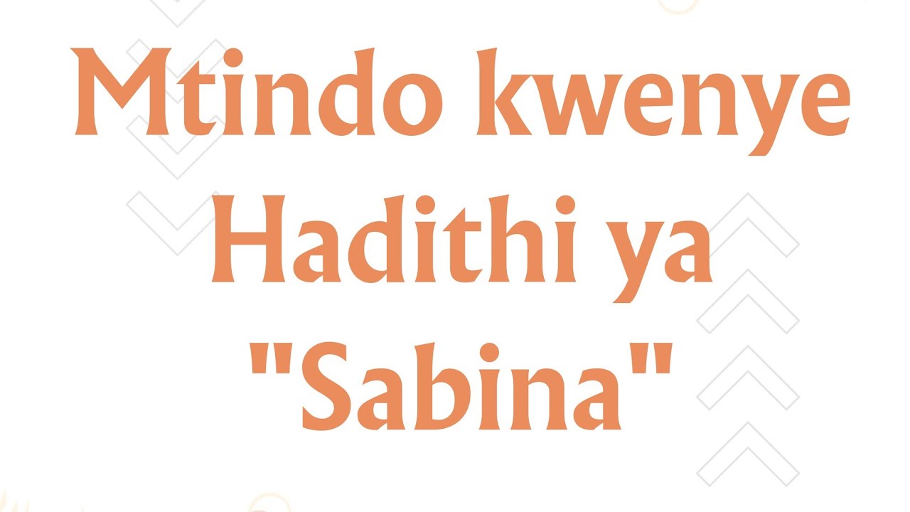Mtindo| Sabina| Mapambazuko ya Machweo|Hadithi Fupi| Fasihi Andishi ...