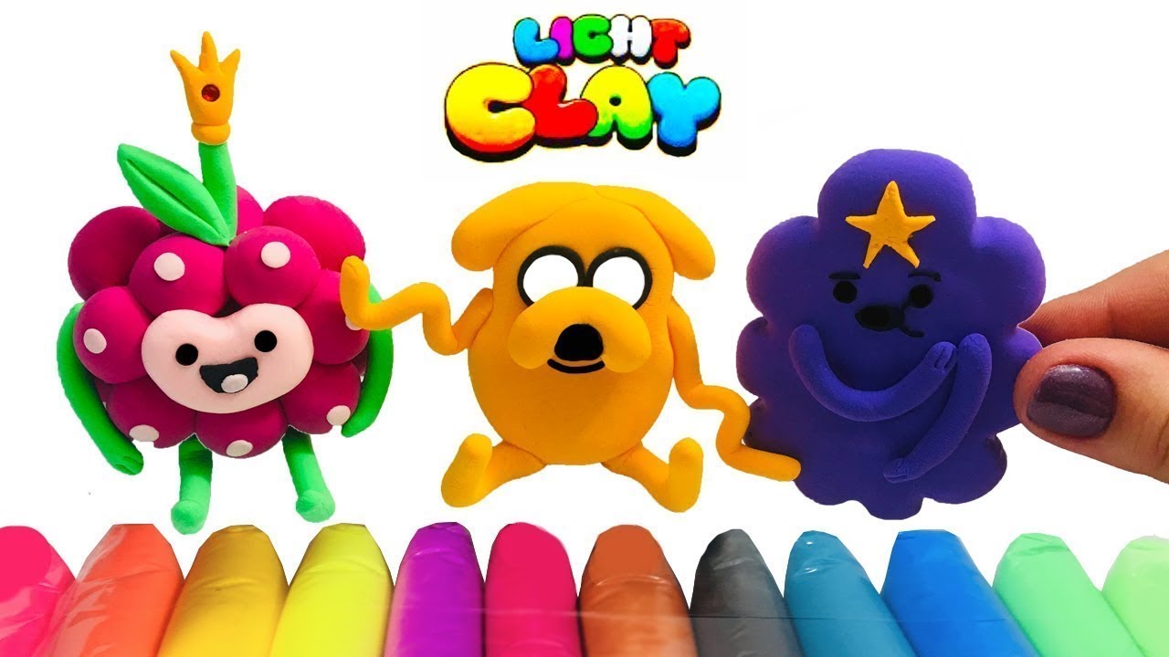 DIY Adventure Time from light clay | ВРЕМЯ ПРИКЛЮЧЕНИЙ из легкого ...