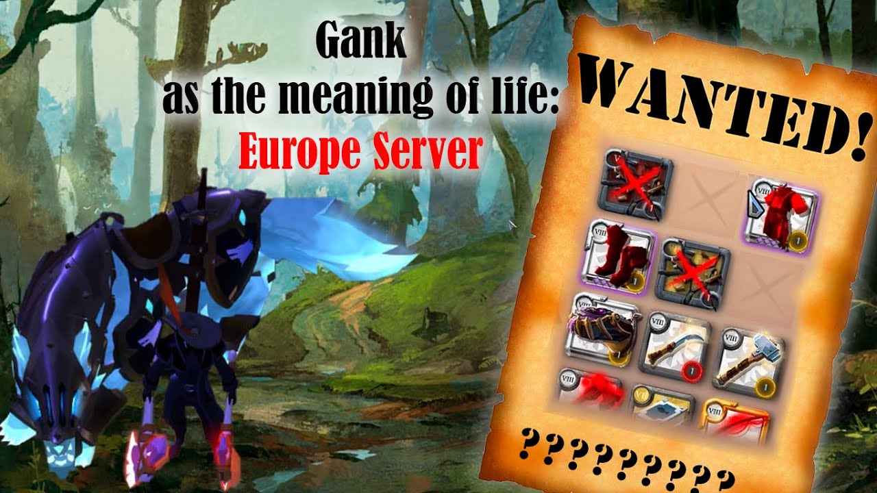Albion Online: server Europe - Gank as the meaning of life/ Ганк как ...