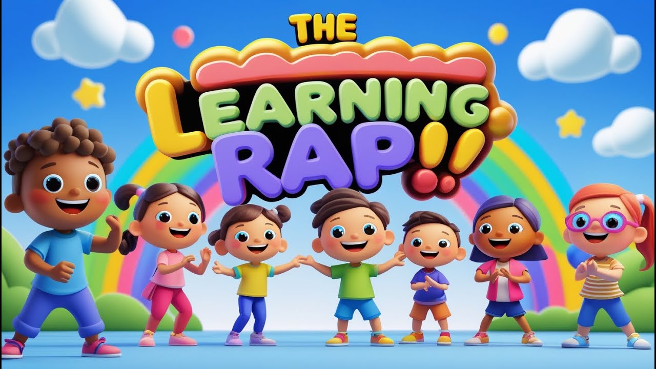 "The Learning Rap!" for toddlers and young children - YouTube