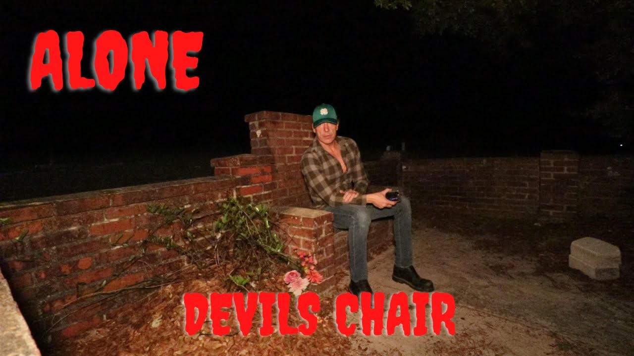 ALONE AT THE DEVILS CHAIR, WHO DARES TO SIT HERE ALONE, WHAT HAPPENS? - YouTube