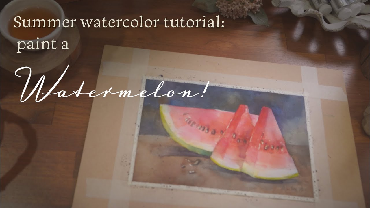 A must-paint for summer! Beginner's guide to painting a refreshing ...