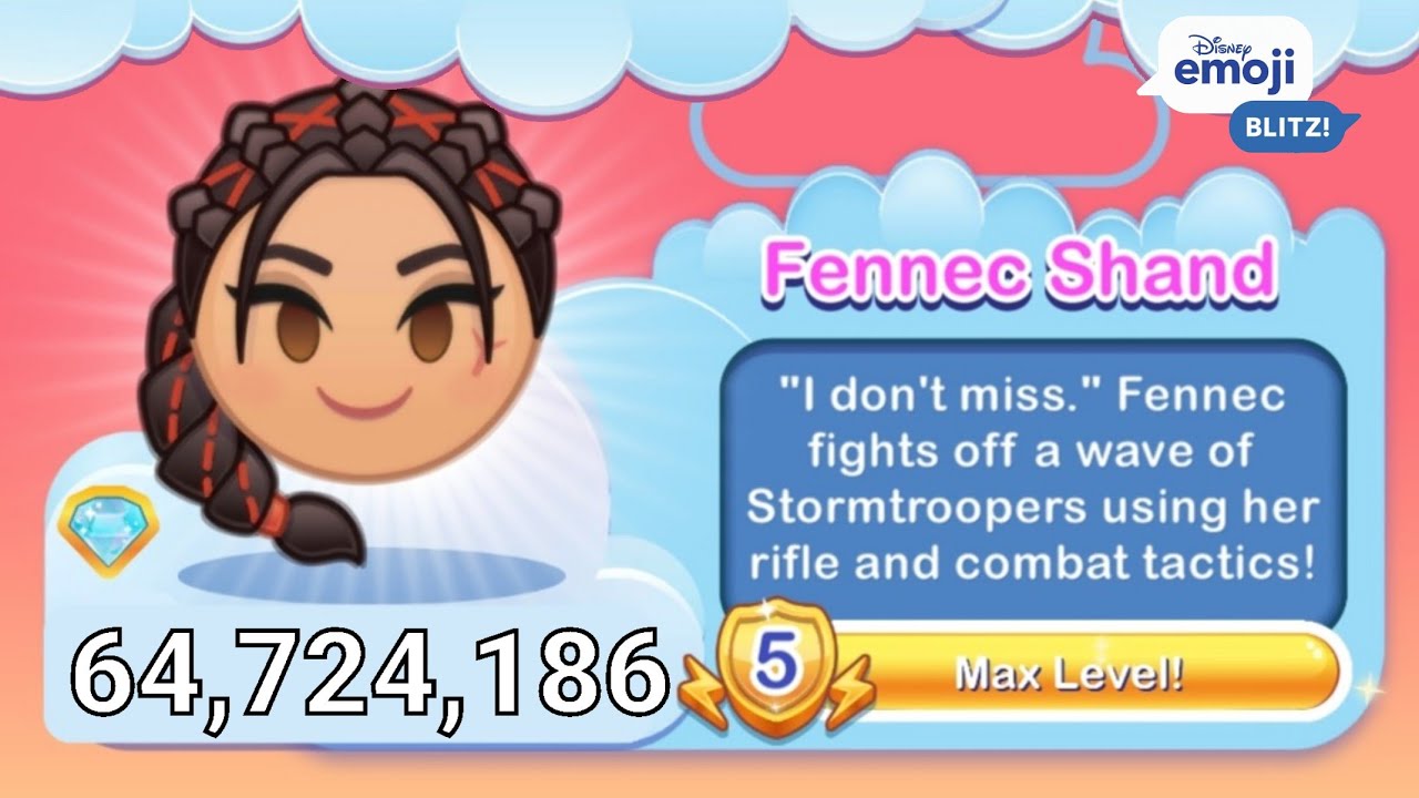Disney Emoji Blitz - Fennec Shand (Level 5) - The Mandalorian (Star ...