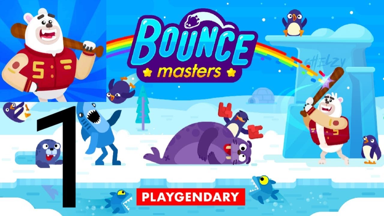 Playing Bounce Masters Walkthrough Gameplay - YouTube