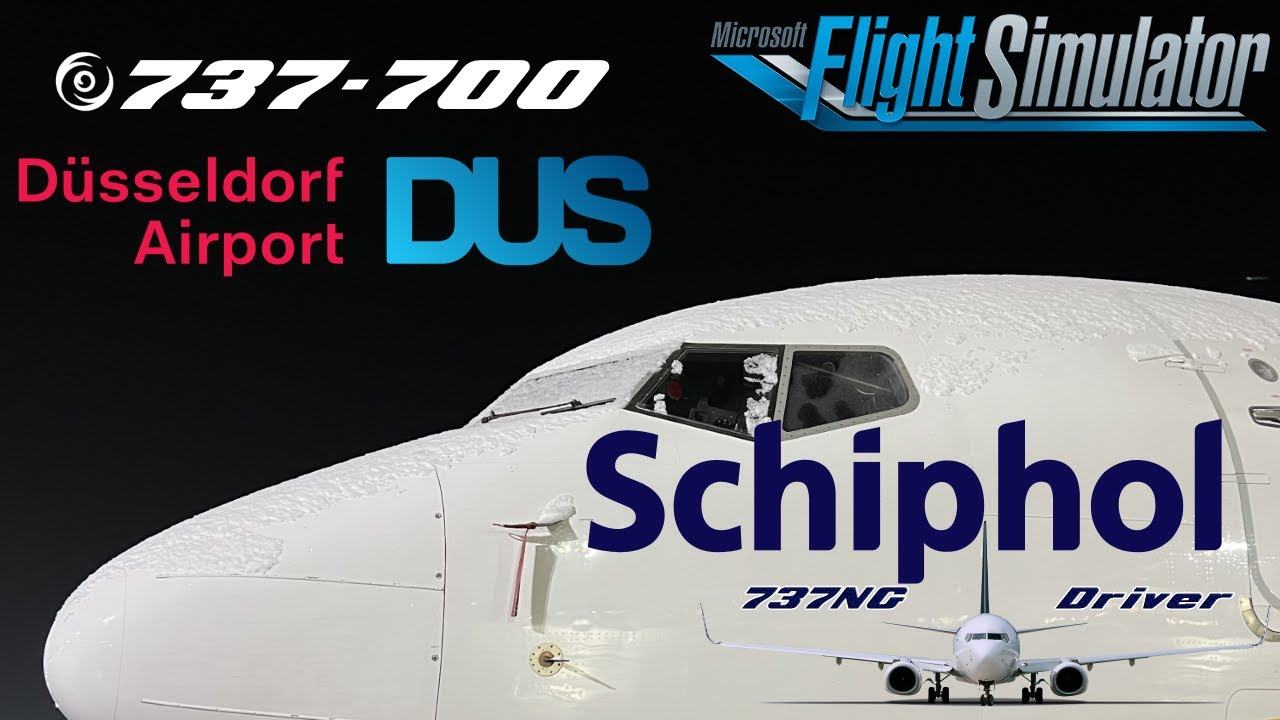 Busy Airport, Bad Weather and Great VATSIM ATC at AMSTERDAM | B737 ...