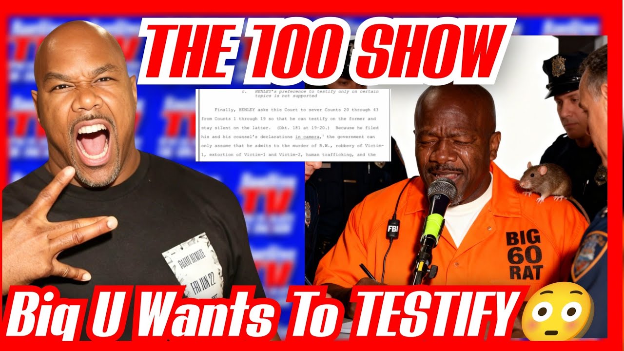 BREAKING NEWS🎯WACK 100 REACTS TO BIG U SAYING HE WANTS TO TESTIFY IN ...