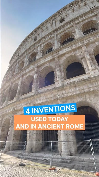 4 inventions used today and in Ancient Rome - YouTube